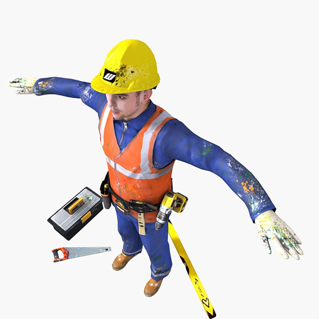 3d Model Worker Tools Ready