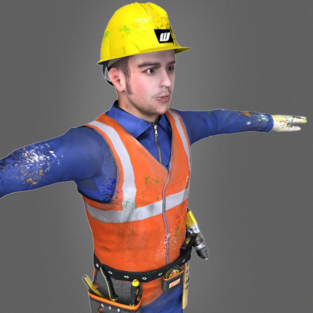 3d Model Worker Tools Ready