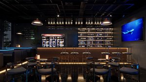 3D модель Bar Counters - Revit family model - TurboSquid 2005299