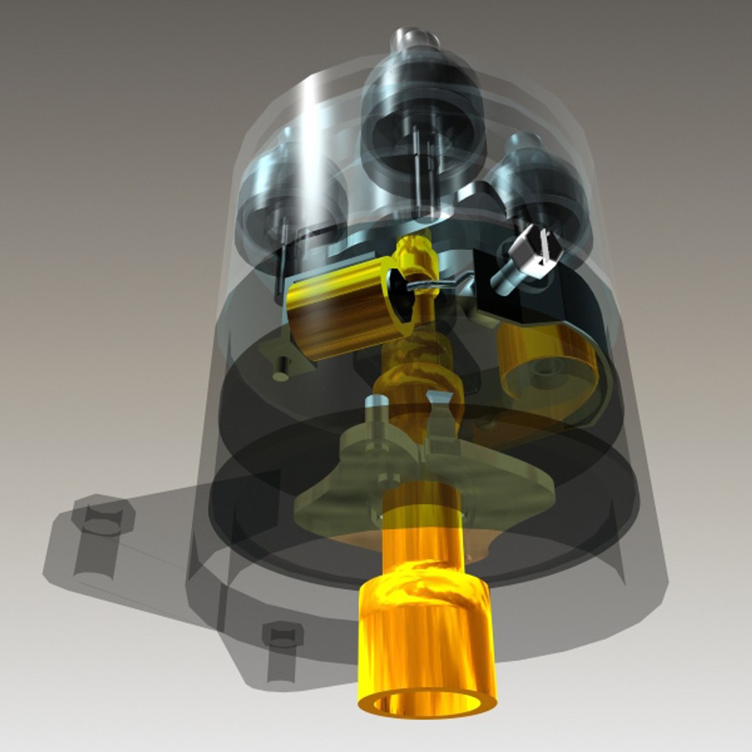 3d Model Of Delco Parts