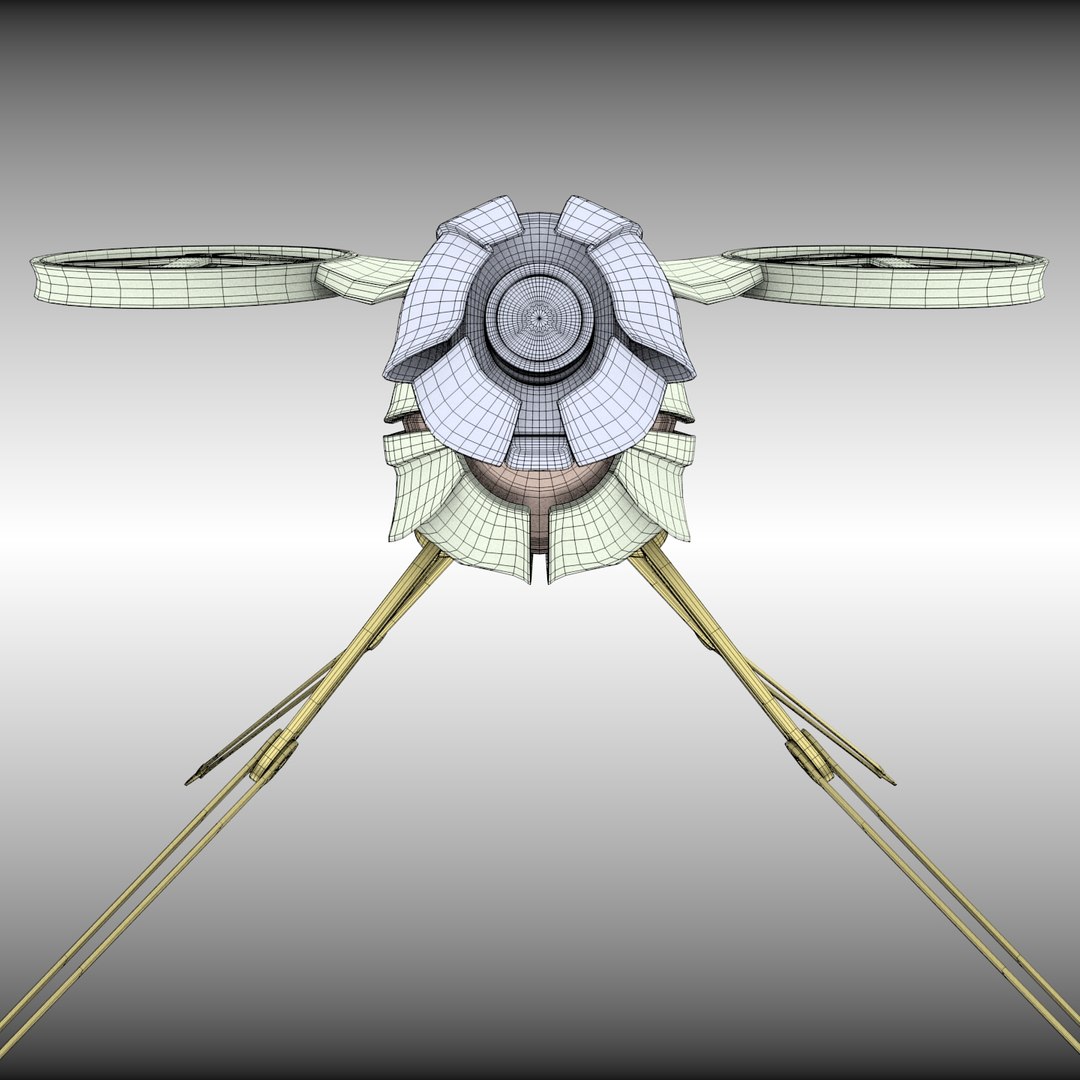 Bug Robotic Surveillance 3d Model