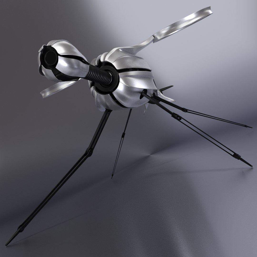 Bug Robotic Surveillance 3d Model