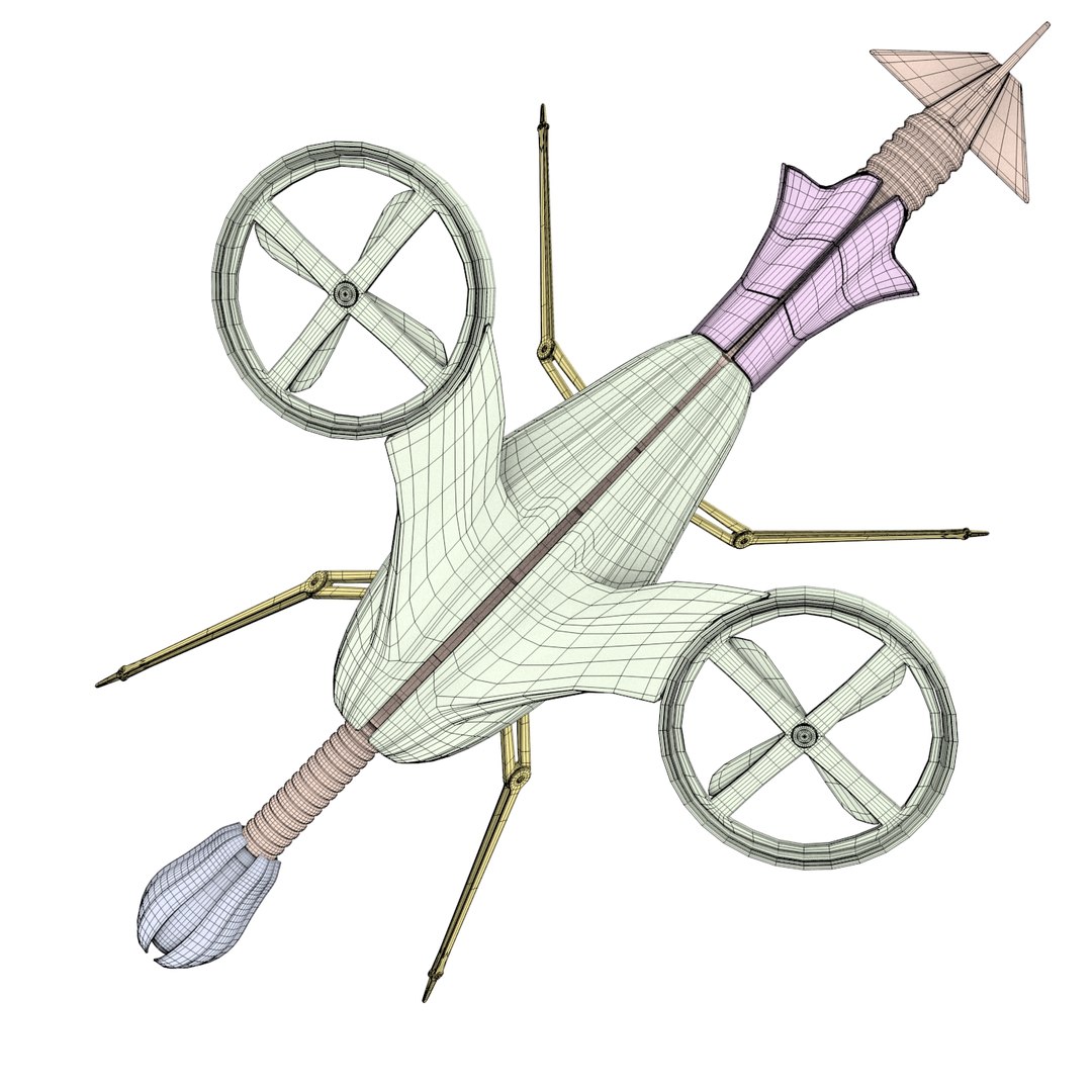 Bug Robotic Surveillance 3d Model