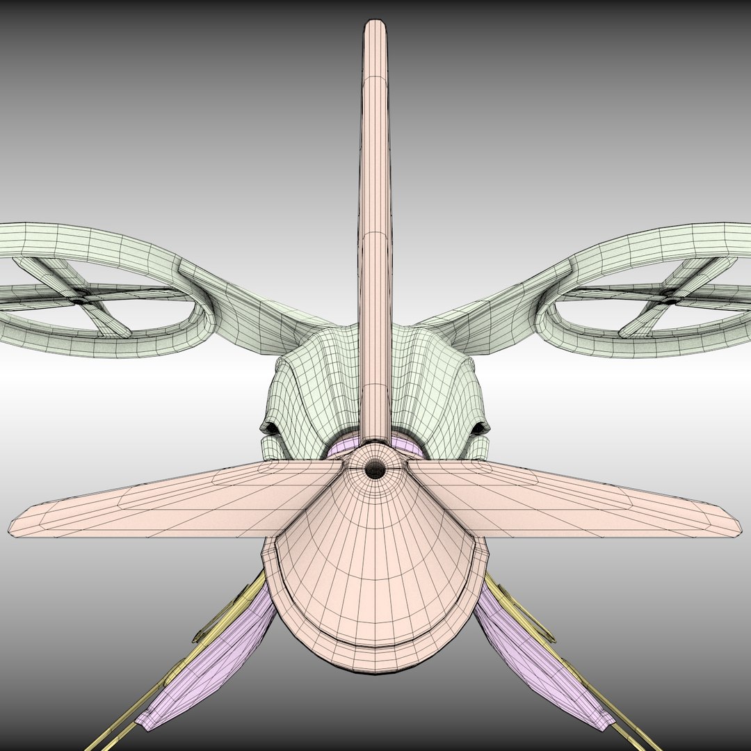 Bug Robotic Surveillance 3d Model