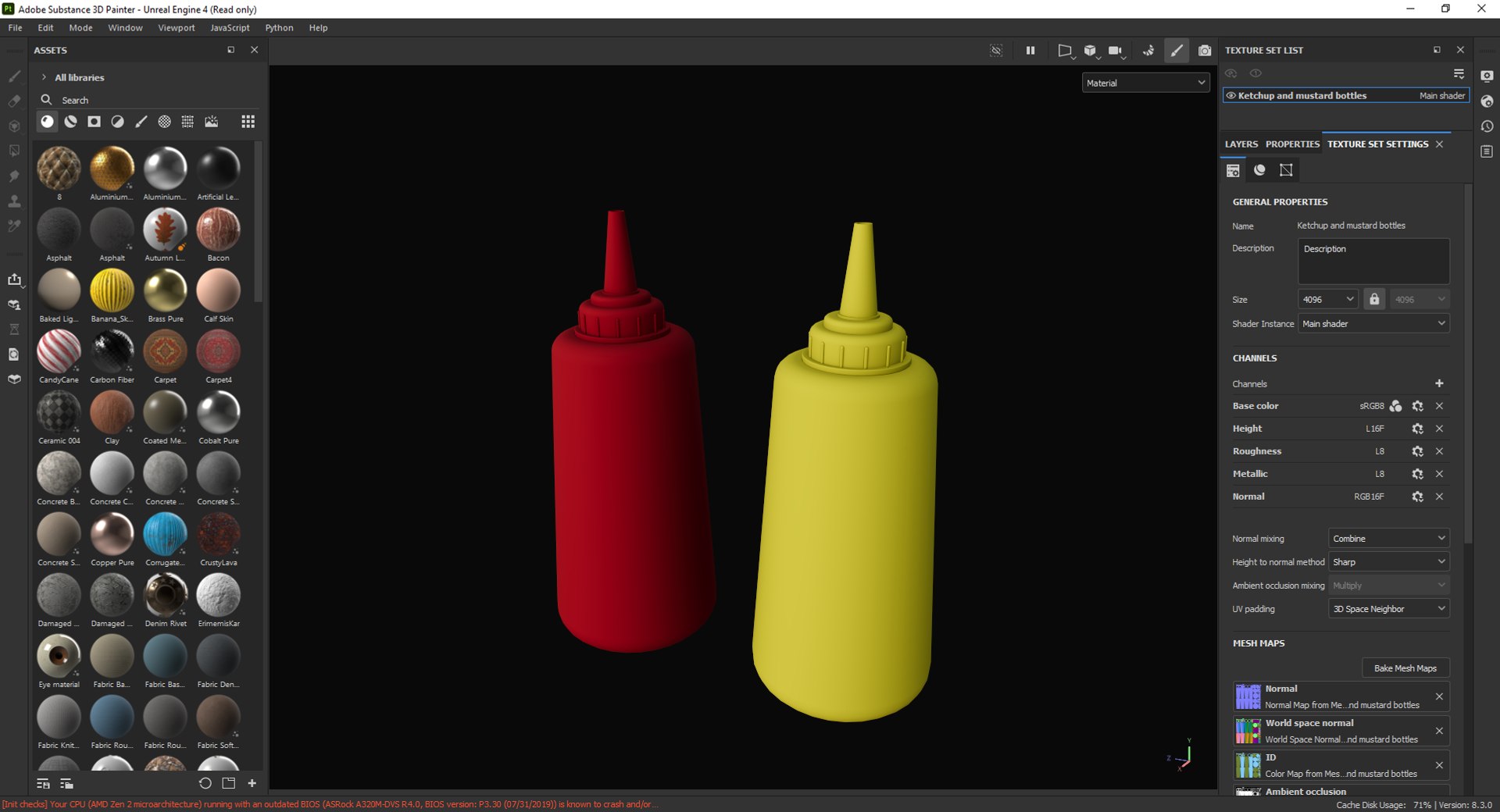 Ketchup And Mustard Bottles 3D Model - TurboSquid 2095549