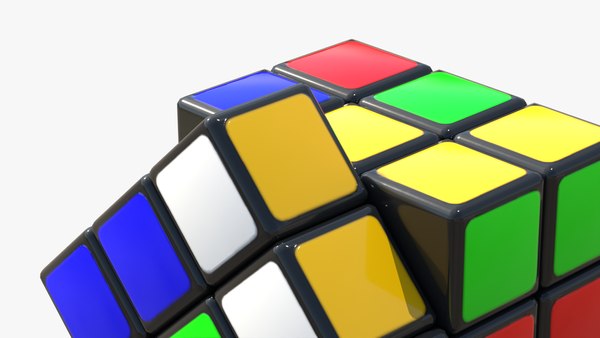 modelo 3d Cubo Rubik Animado 3x3 - TurboSquid 2027514