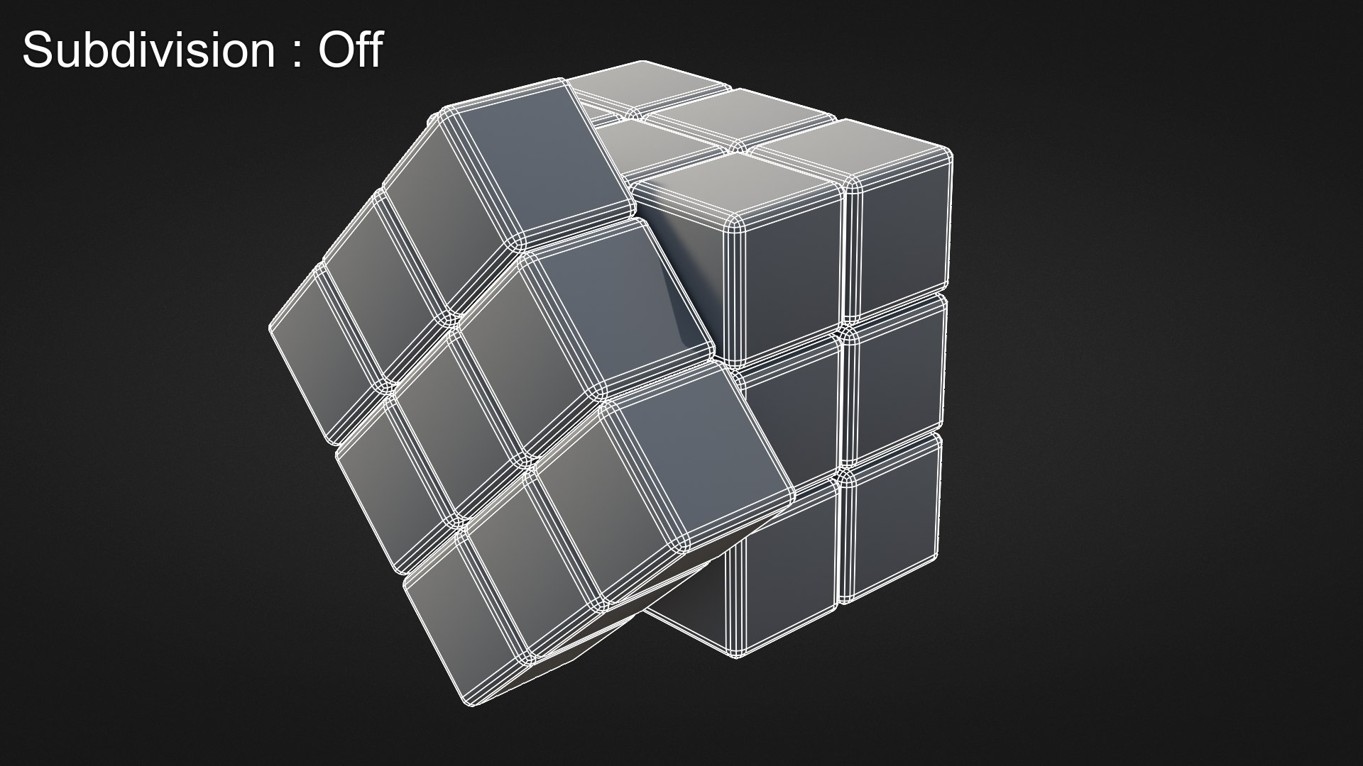 Animated Rubiks Cube 3x3 3D Model - TurboSquid 2027514