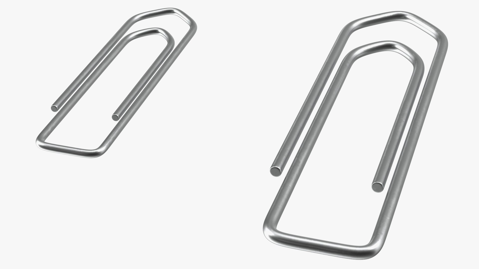 Paper Clip Boat Shape Metal 3D Model - TurboSquid 1861406