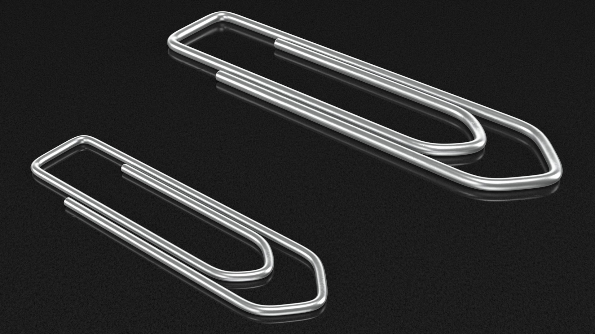 Paper Clip Boat Shape Metal 3D Model - TurboSquid 1861406