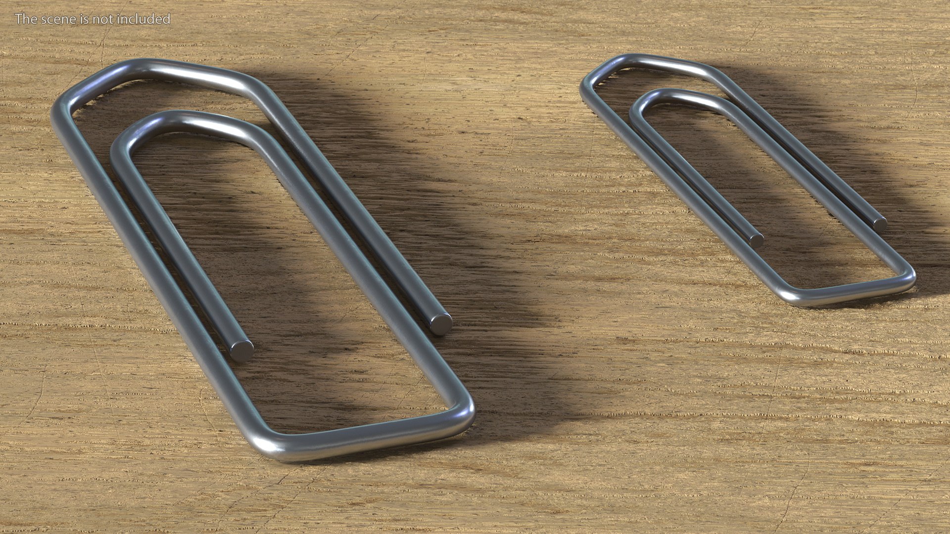 Paper Clip Boat Shape Metal 3D Model - TurboSquid 1861406