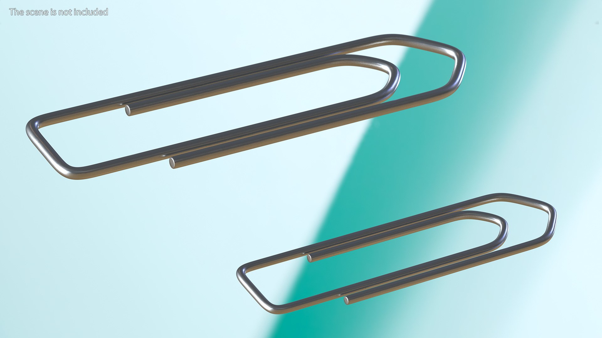 Paper Clip Boat Shape Metal 3D Model - TurboSquid 1861406