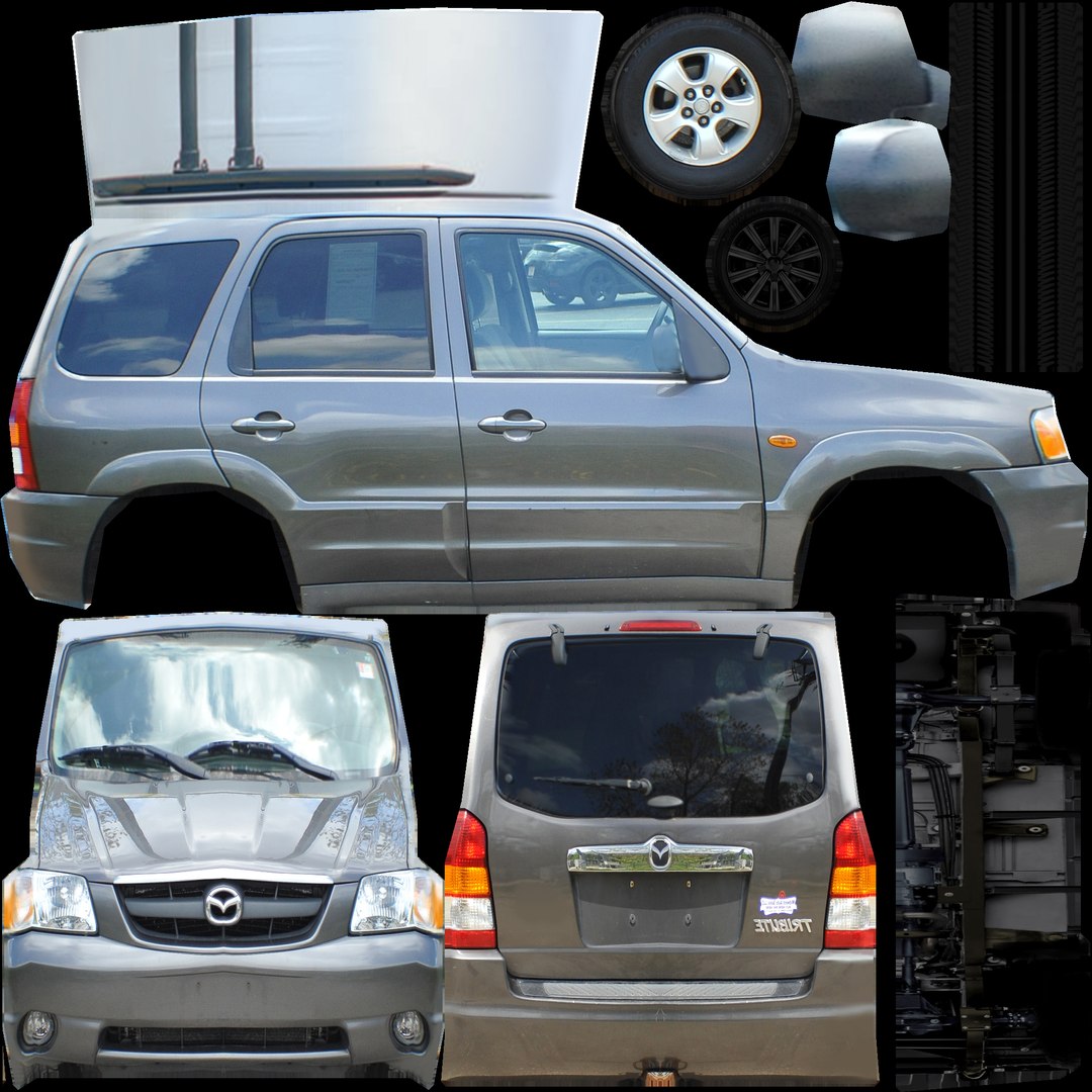 Mazda Tribute Model - TurboSquid 1158059