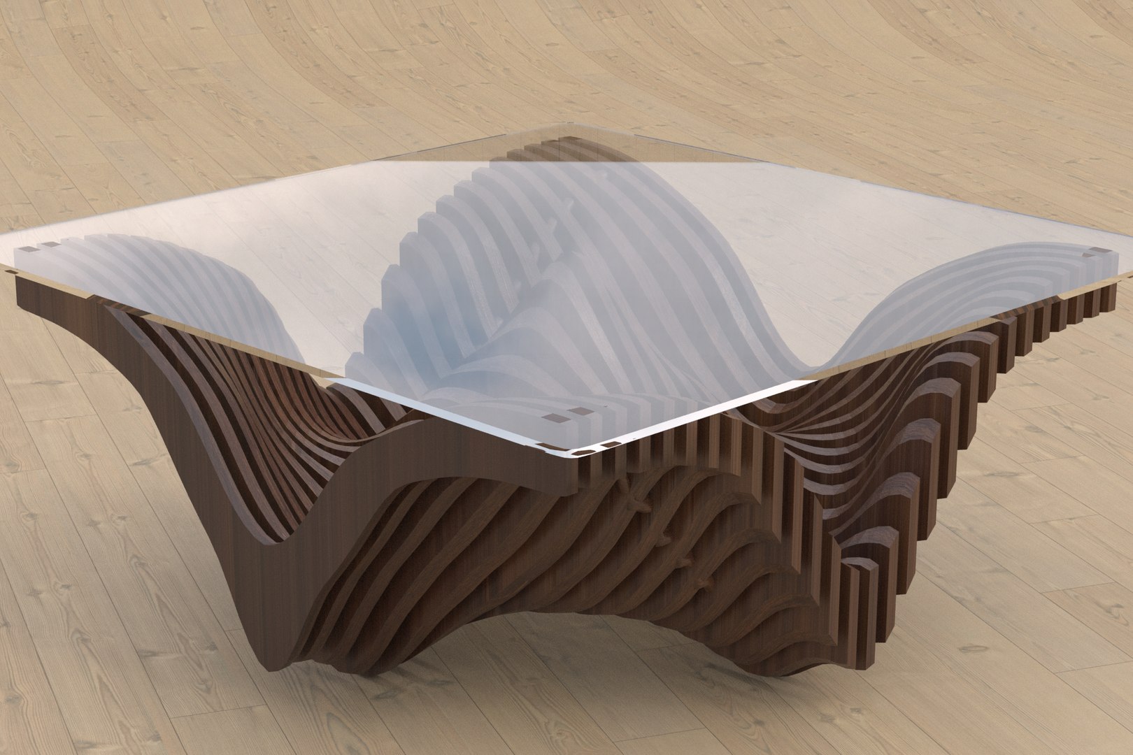 Parametric table 3D model - TurboSquid 1313095