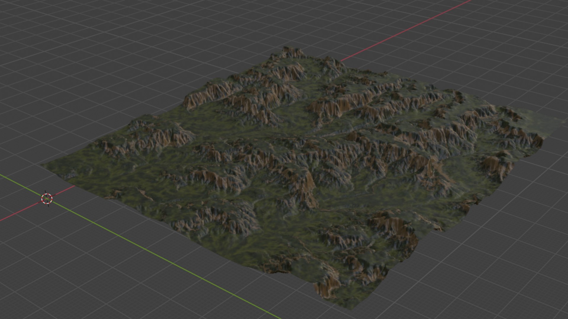 3D Valley Terrain 3 Model - TurboSquid 2202738