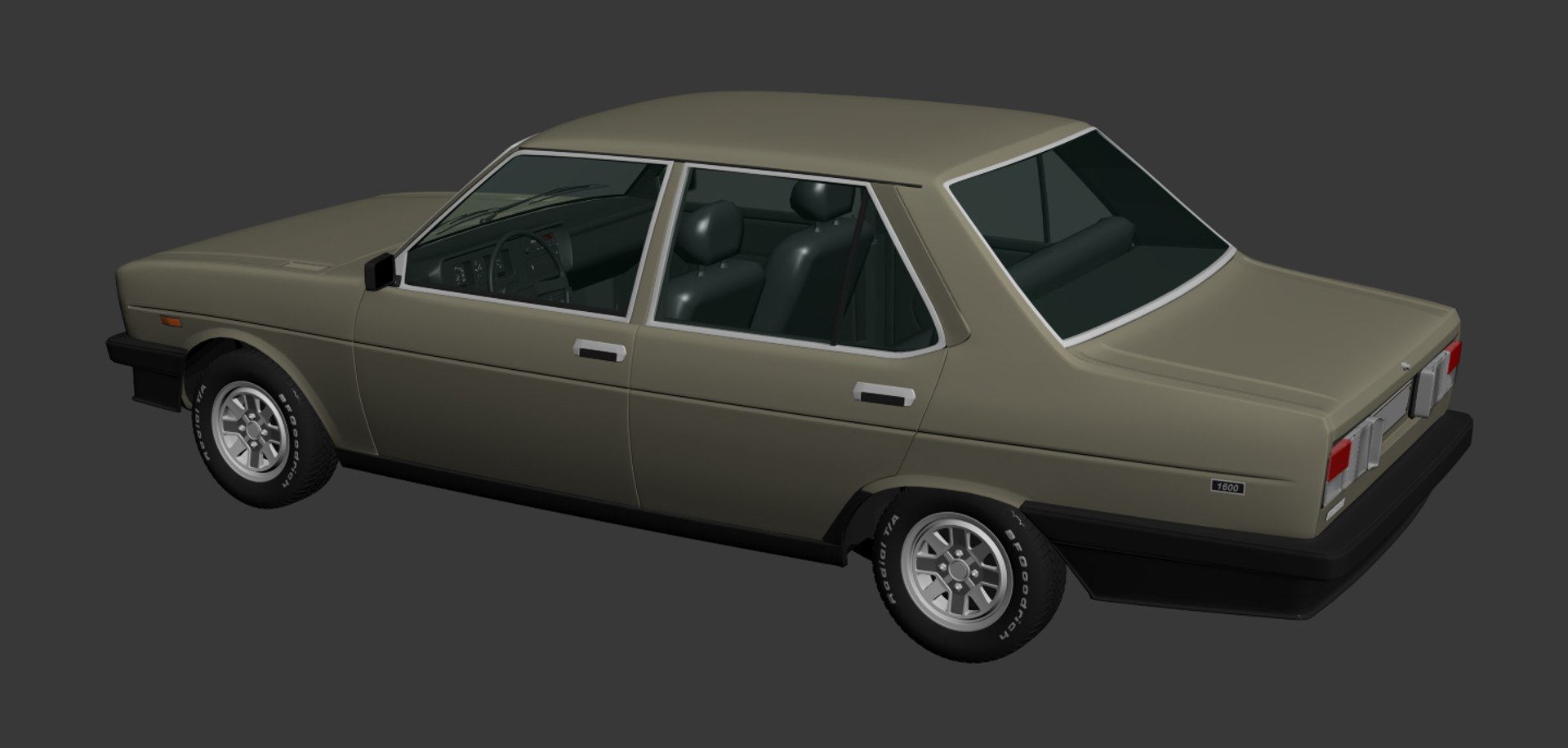 Fiat 131 1981 3D Model - TurboSquid 2187058