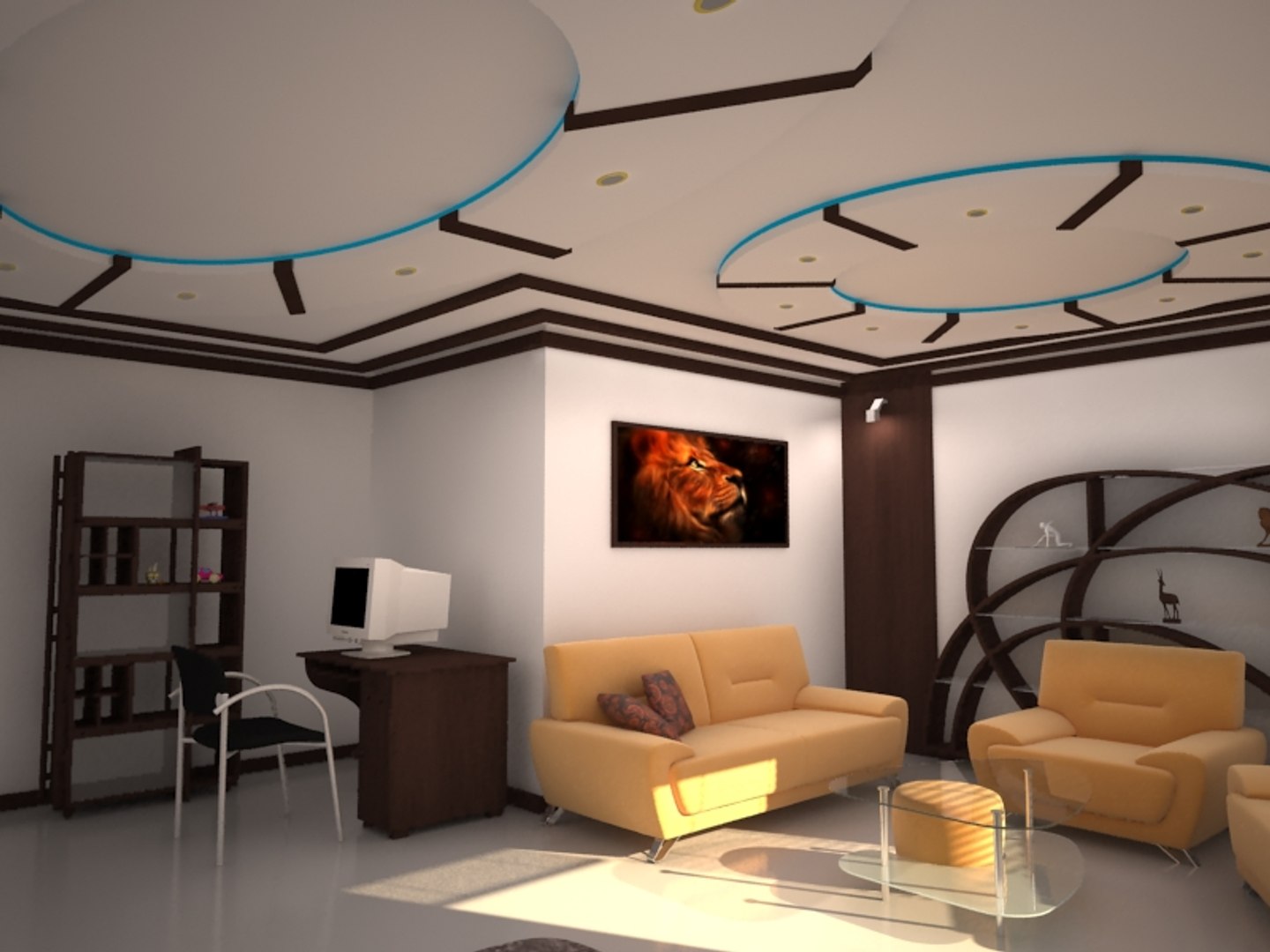 3d Model Room Interior
