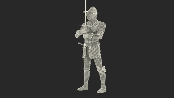 3D polished medieval knight plate armor model - TurboSquid 1530946