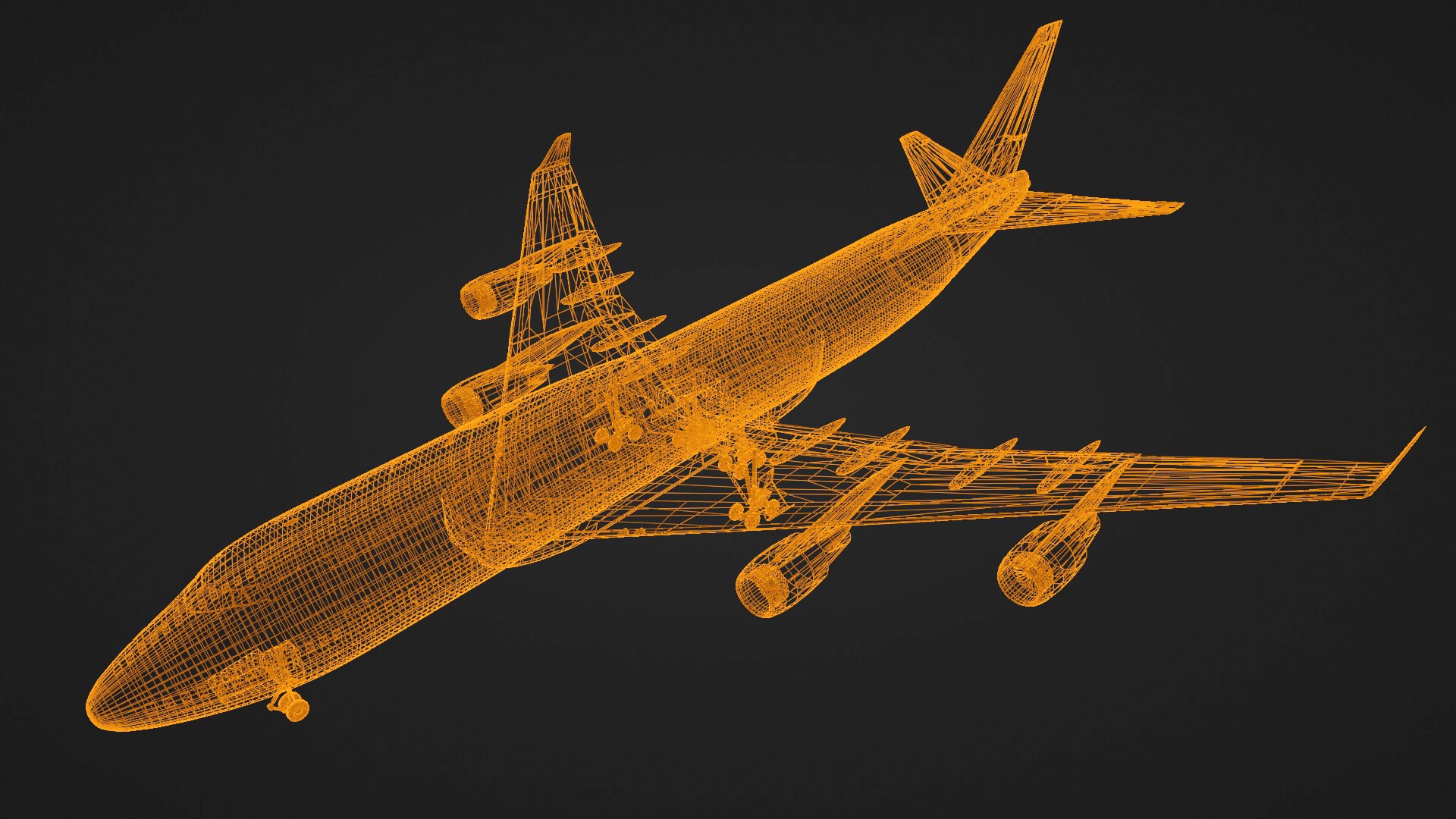 3D Boeing 747-400 UPS - Old Livery - TurboSquid 2019892