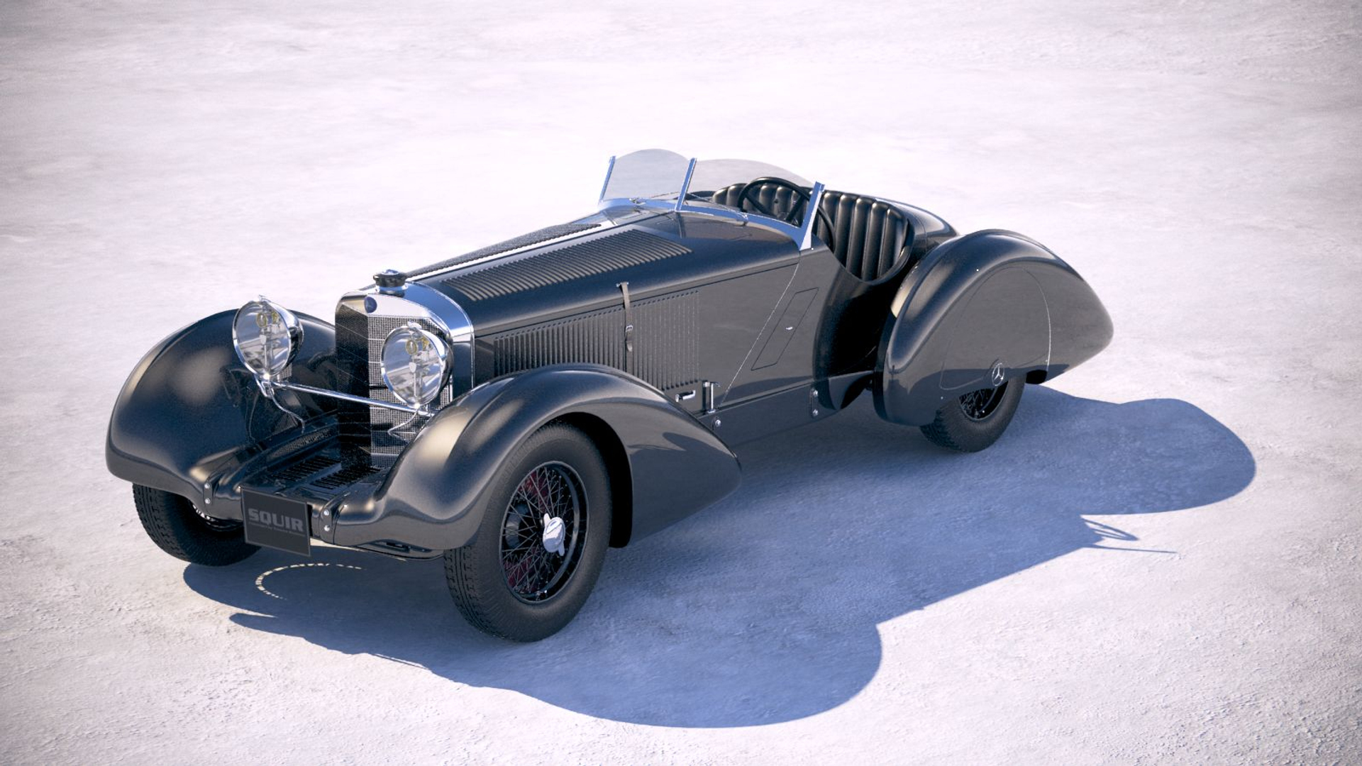 3D Mercedes 710 Ssk Model - TurboSquid 1320135