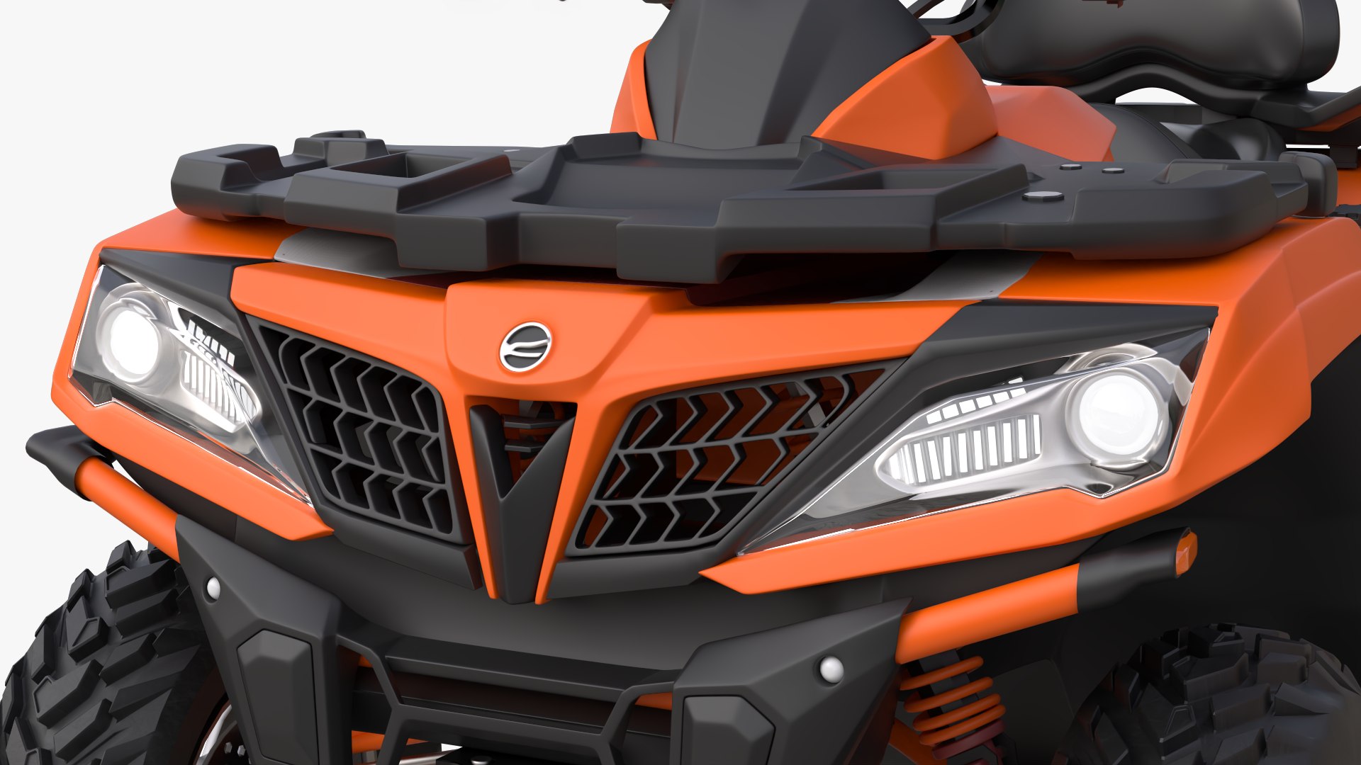 CForce Orange Beach All Terrain Vehicle - ATV 3D Model - TurboSquid 2103418