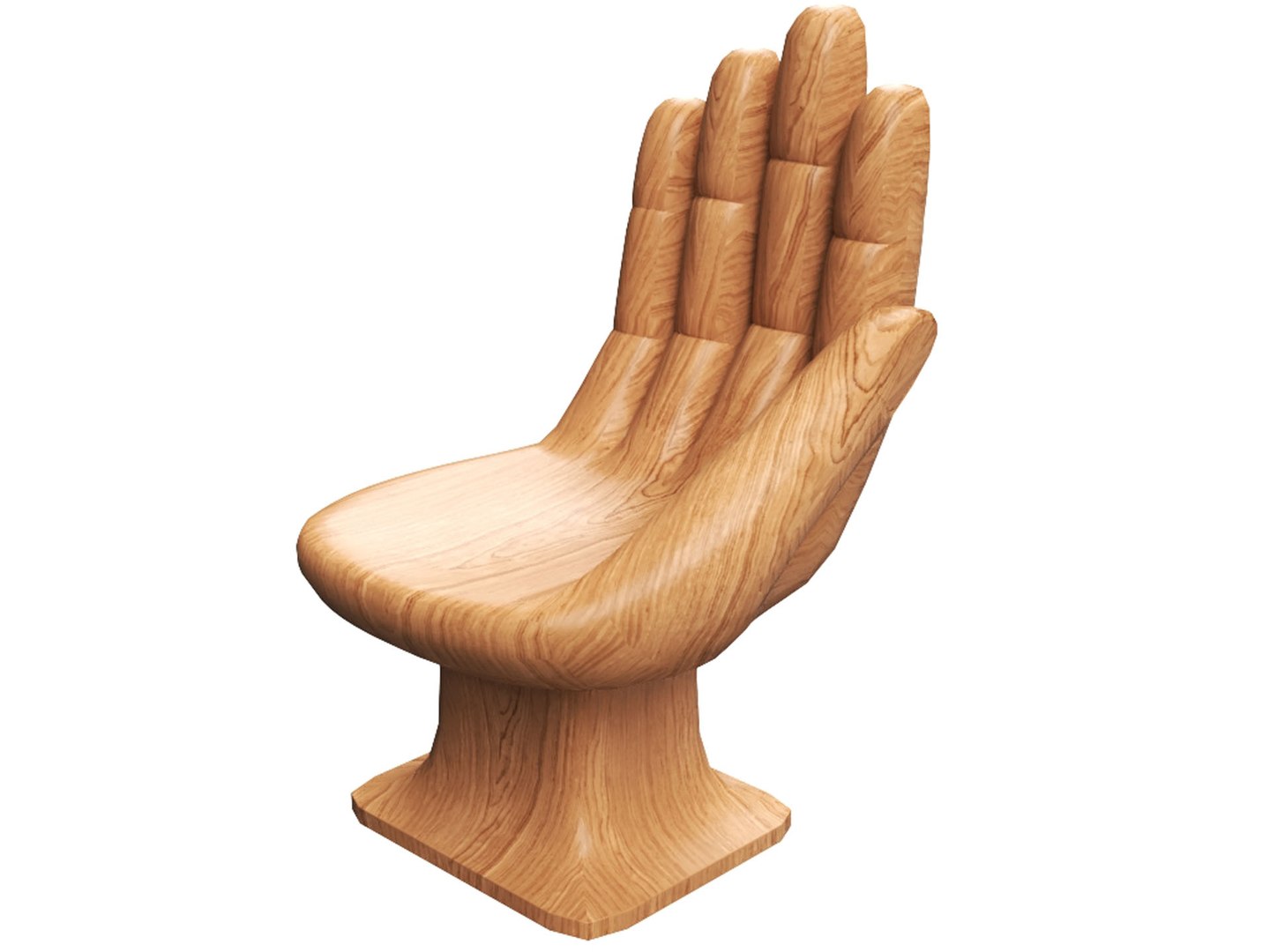 3D Model Hand Chair - TurboSquid 2064558