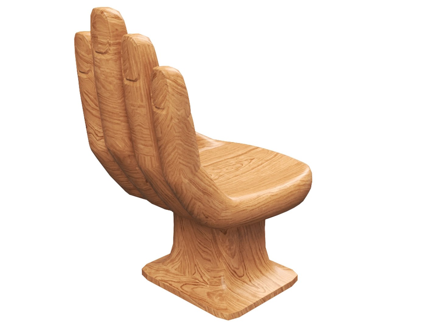 3D Model Hand Chair - TurboSquid 2064558