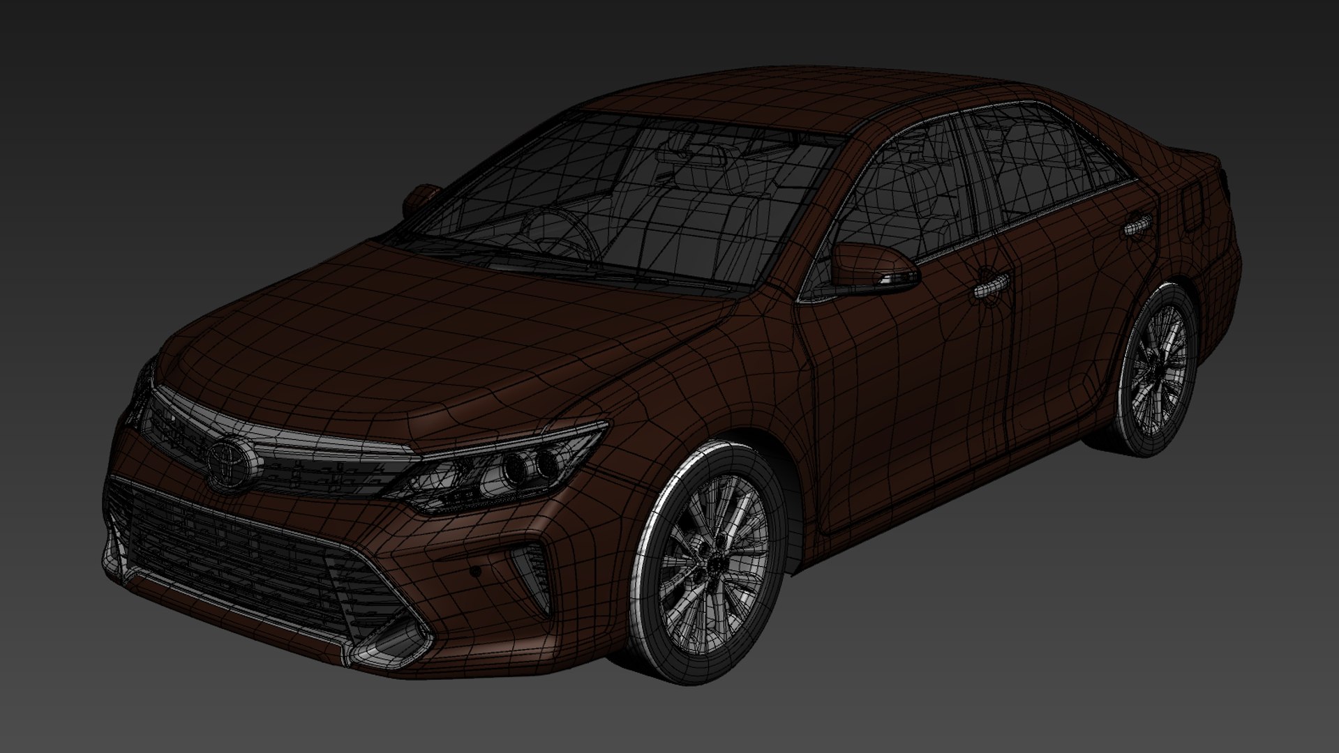 3D Toyota Camry 2017 Model - TurboSquid 1264647