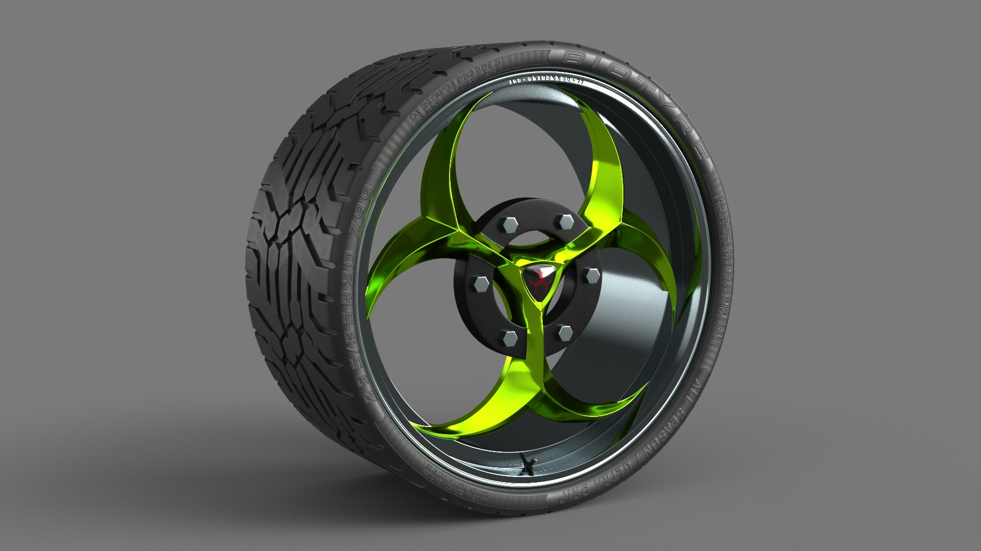 Generic Concept Rims Bundle 1 3D Model - TurboSquid 2500963