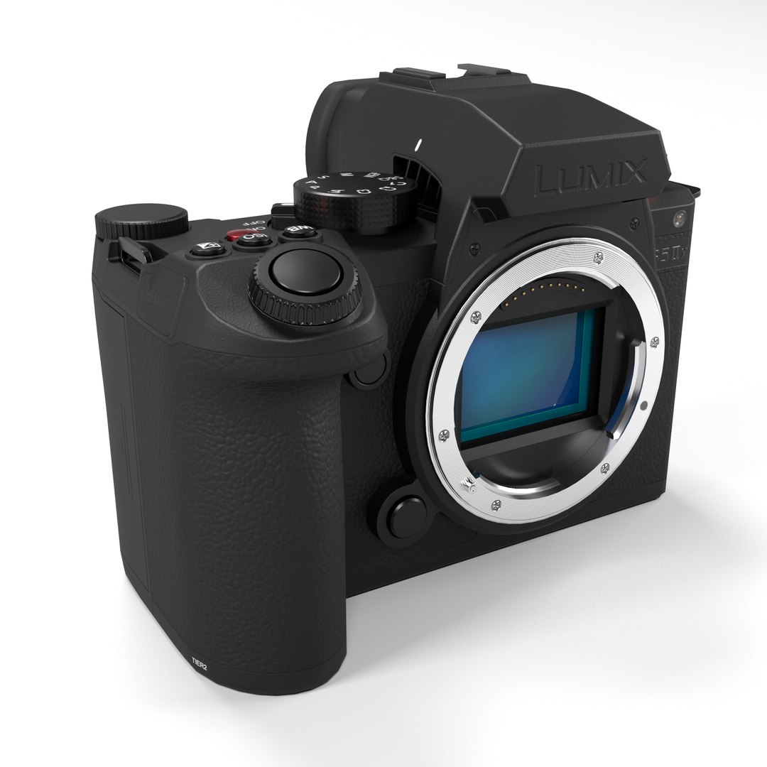 3D Model Panasonic Lumix S5 IIX Mirrorless Camera - TurboSquid 2096845