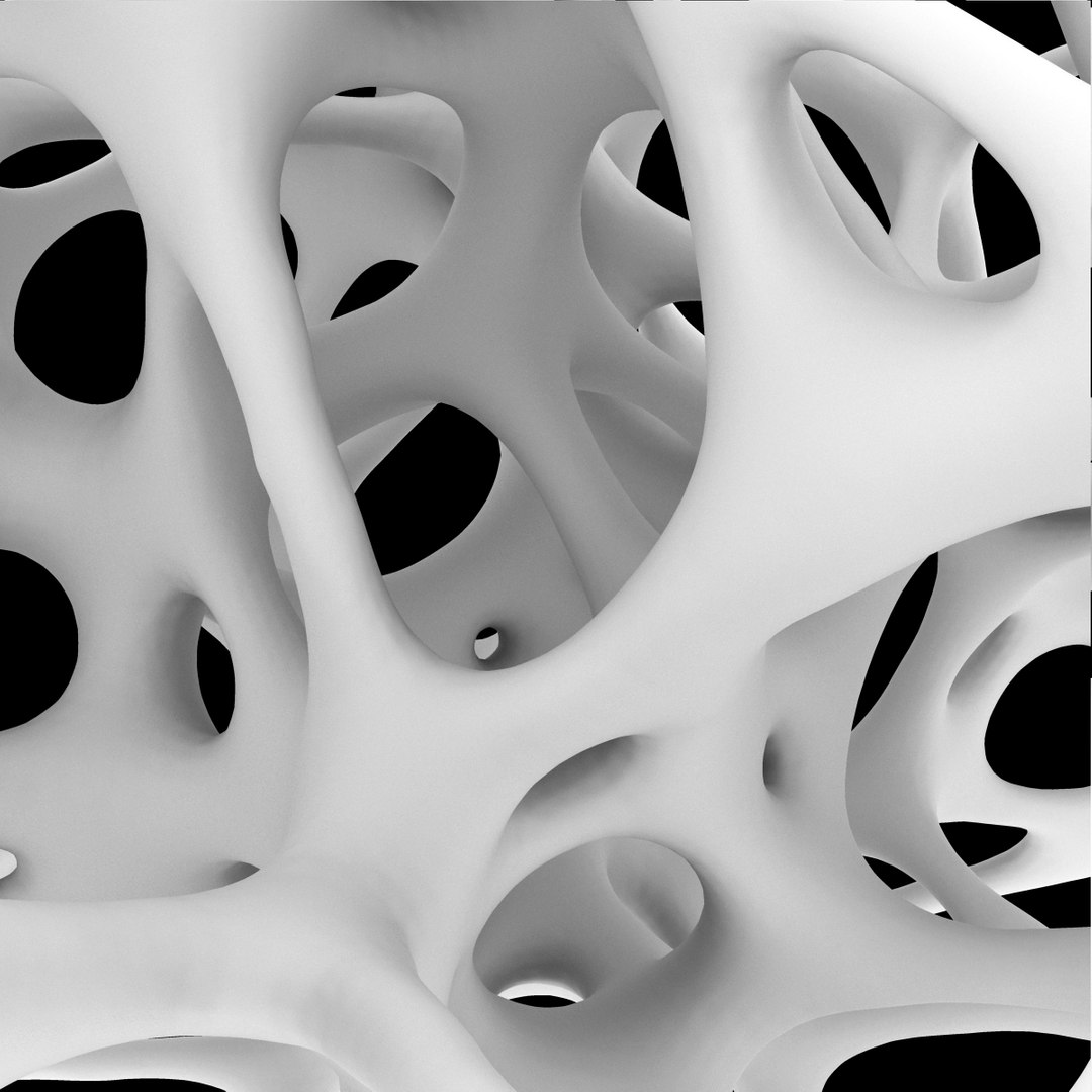 Cube Bone Matrix 3d Model