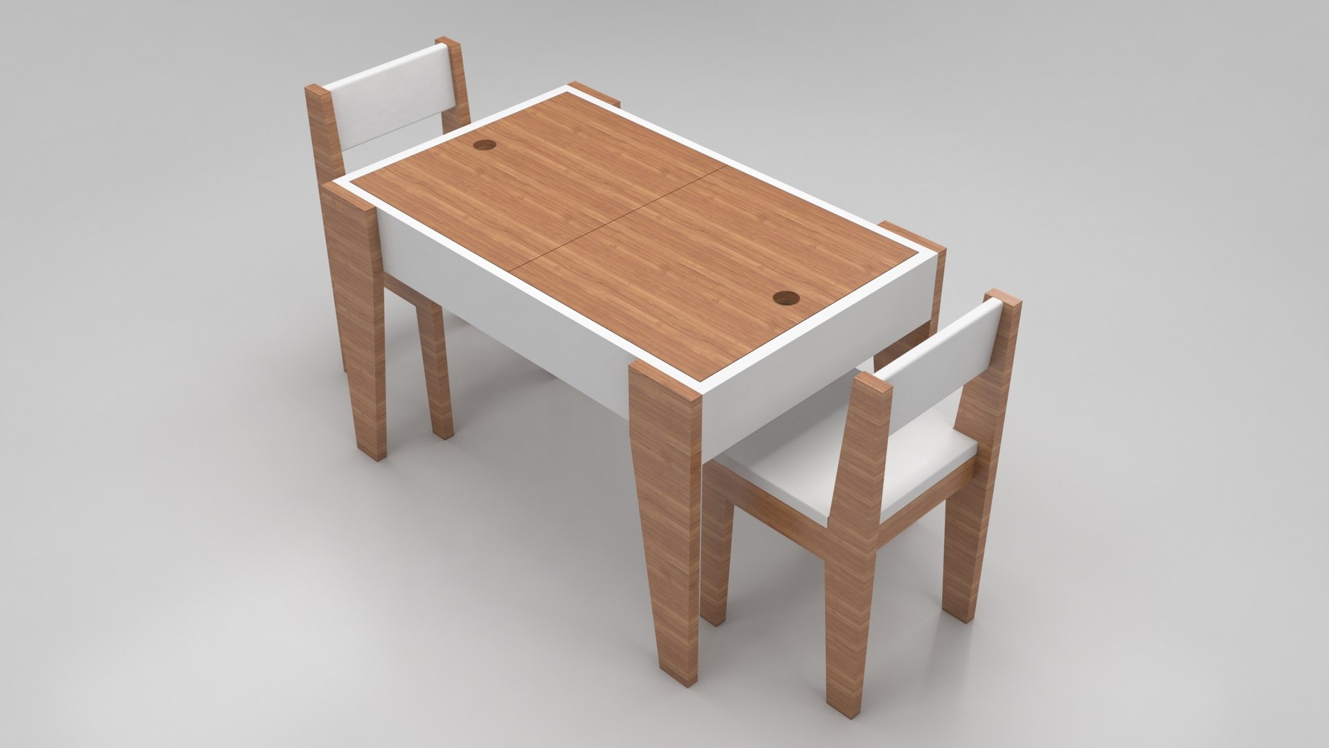 Activity Table 3D Model - TurboSquid 1641128