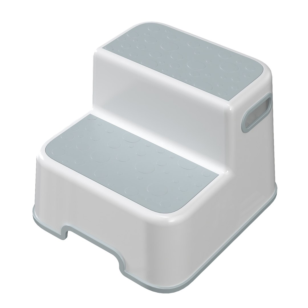 3D Uncle Wu Kids Step Stool PBR Model - TurboSquid 2213700