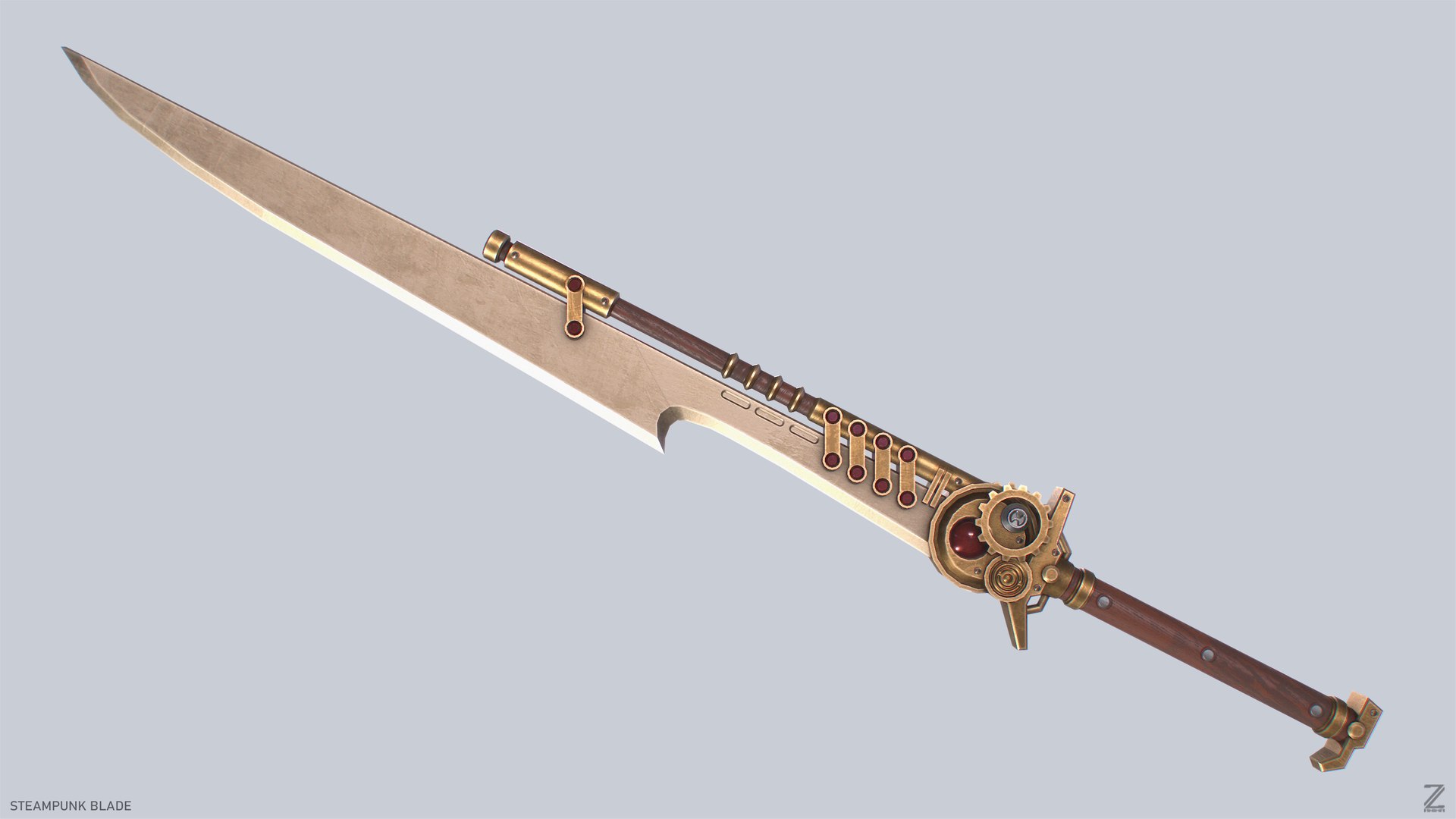 Steampunk Blade Collection 3D Model - TurboSquid 2424410
