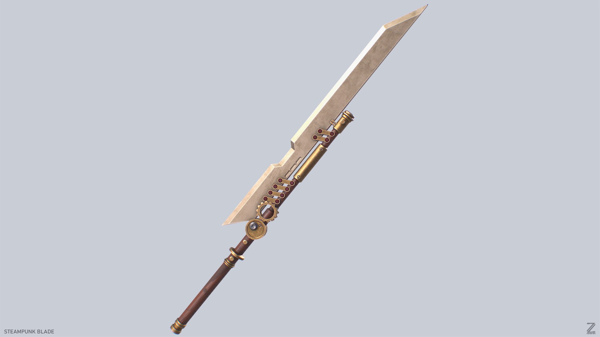 Steampunk Blade Collection 3D Model - TurboSquid 2424410