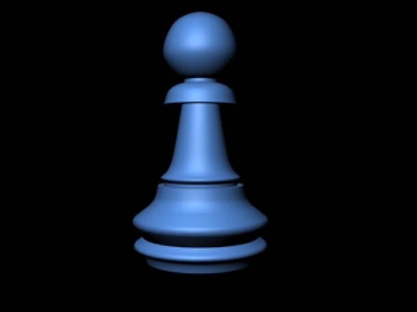 3d Model Chess Pawn