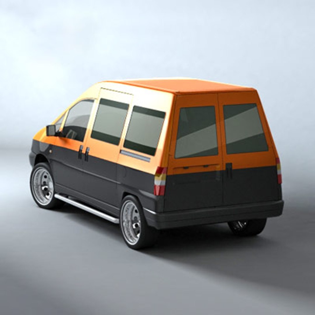 3d Model Van Custom