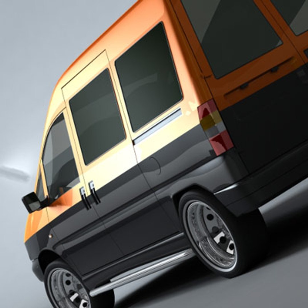 3d Model Van Custom
