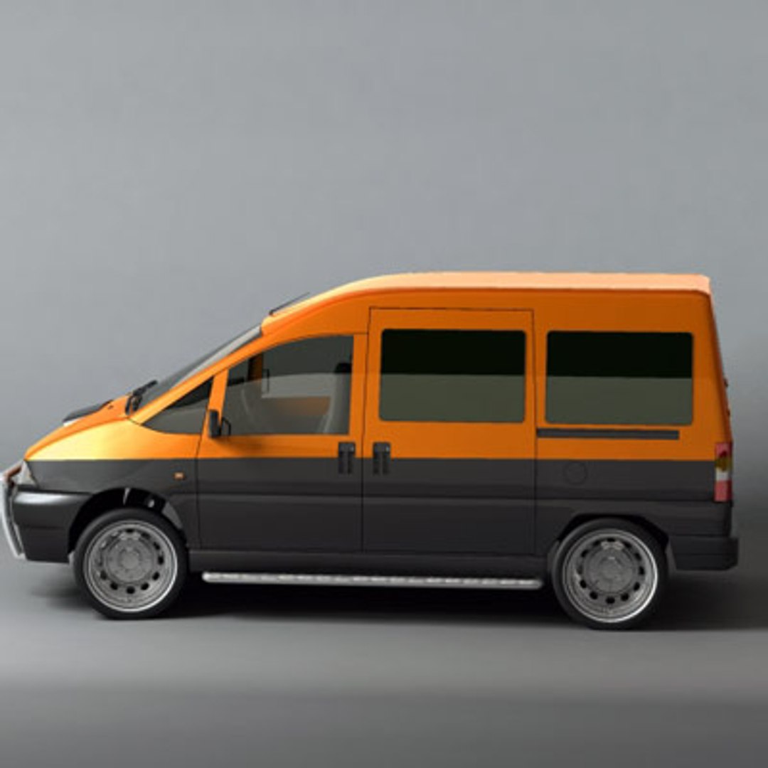 3d Model Van Custom