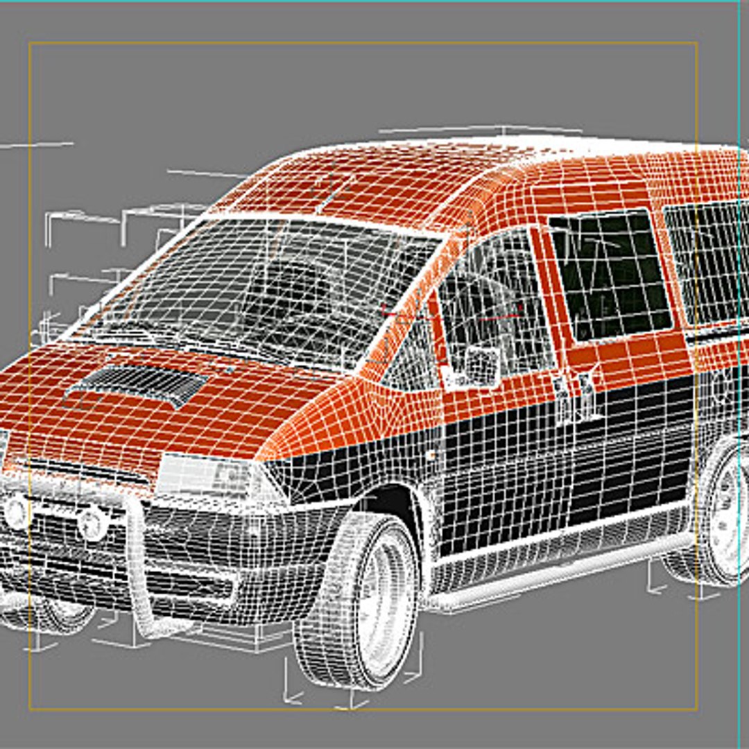 3d Model Van Custom