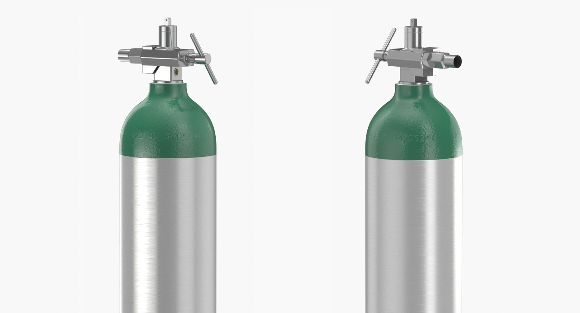 Oxygen Mask Cylinder 3D Model - TurboSquid 1537546