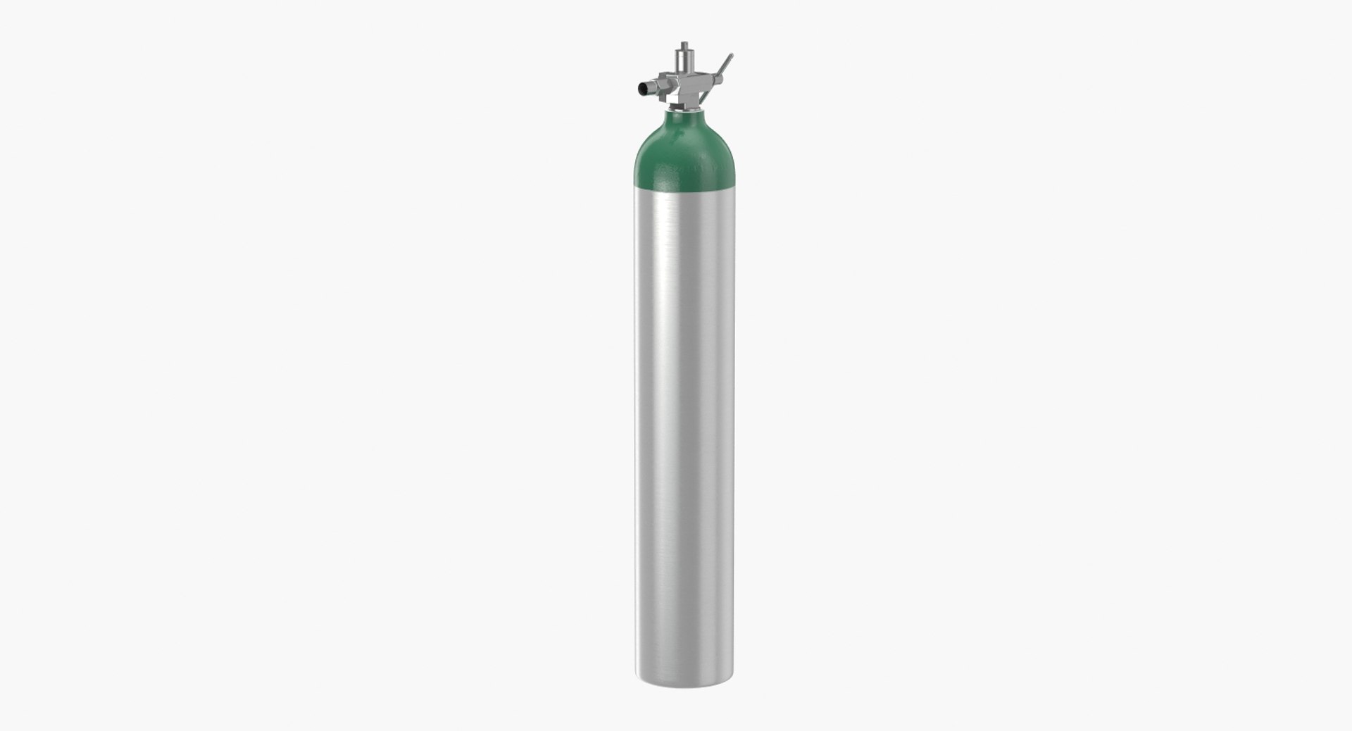 Oxygen Mask Cylinder 3D Model - TurboSquid 1537546