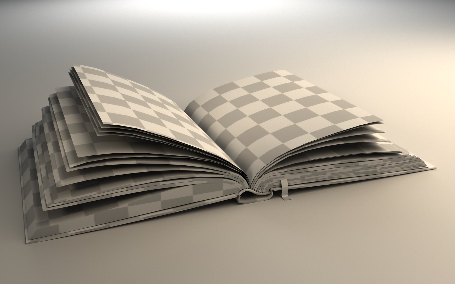 Open Book 3D Model - TurboSquid 1404082