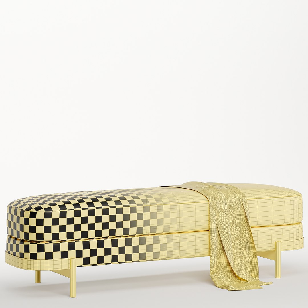 3D Barry Bench Model - TurboSquid 2255592