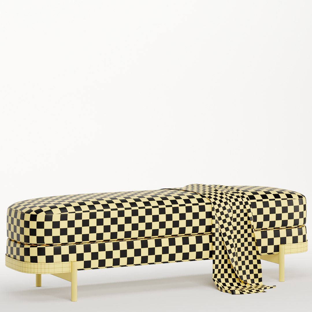 3D Barry Bench Model - TurboSquid 2255592