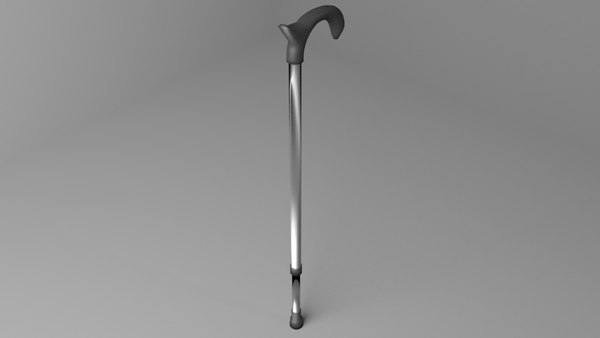 3D model t-handle walking cane - TurboSquid 1590198