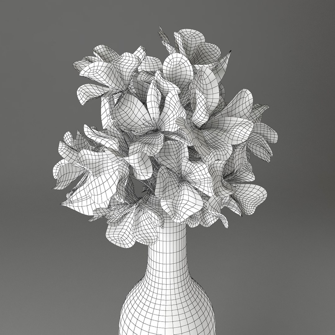 Bouquet Freesia Flowers 3d Max