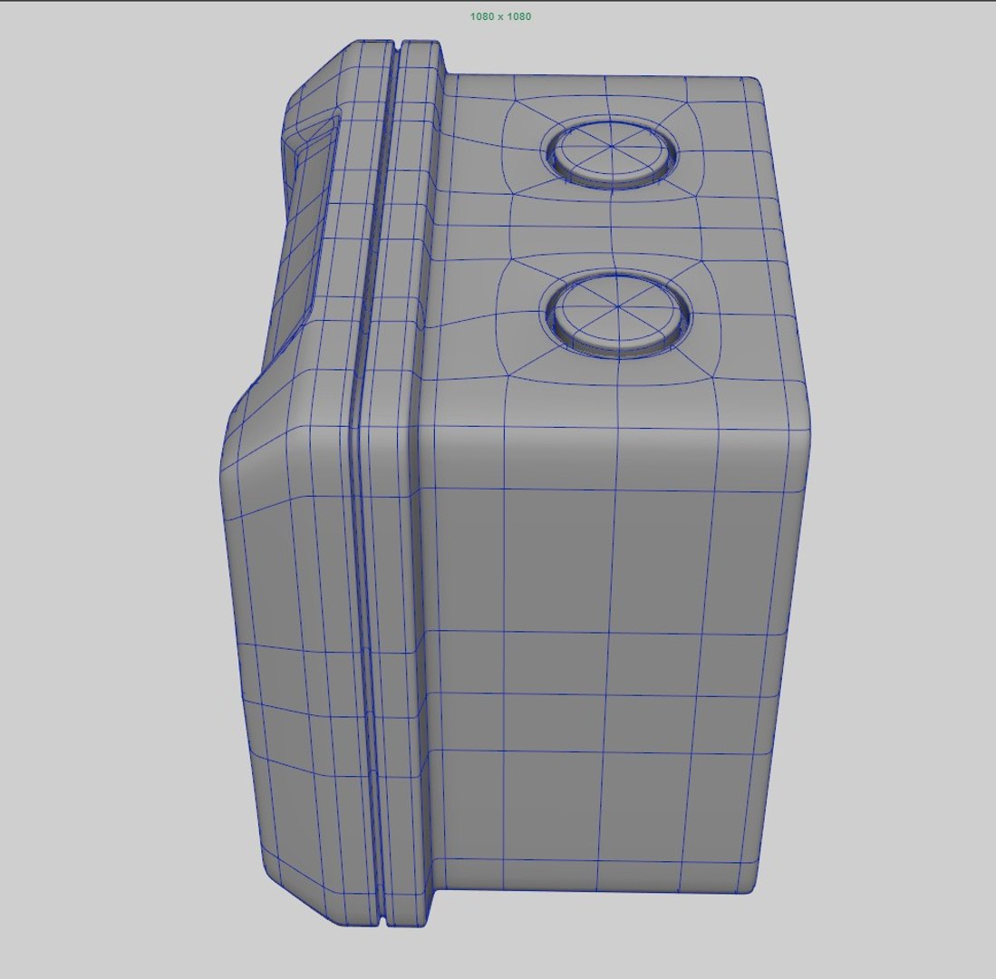 3d Model Set Electrical Boxes