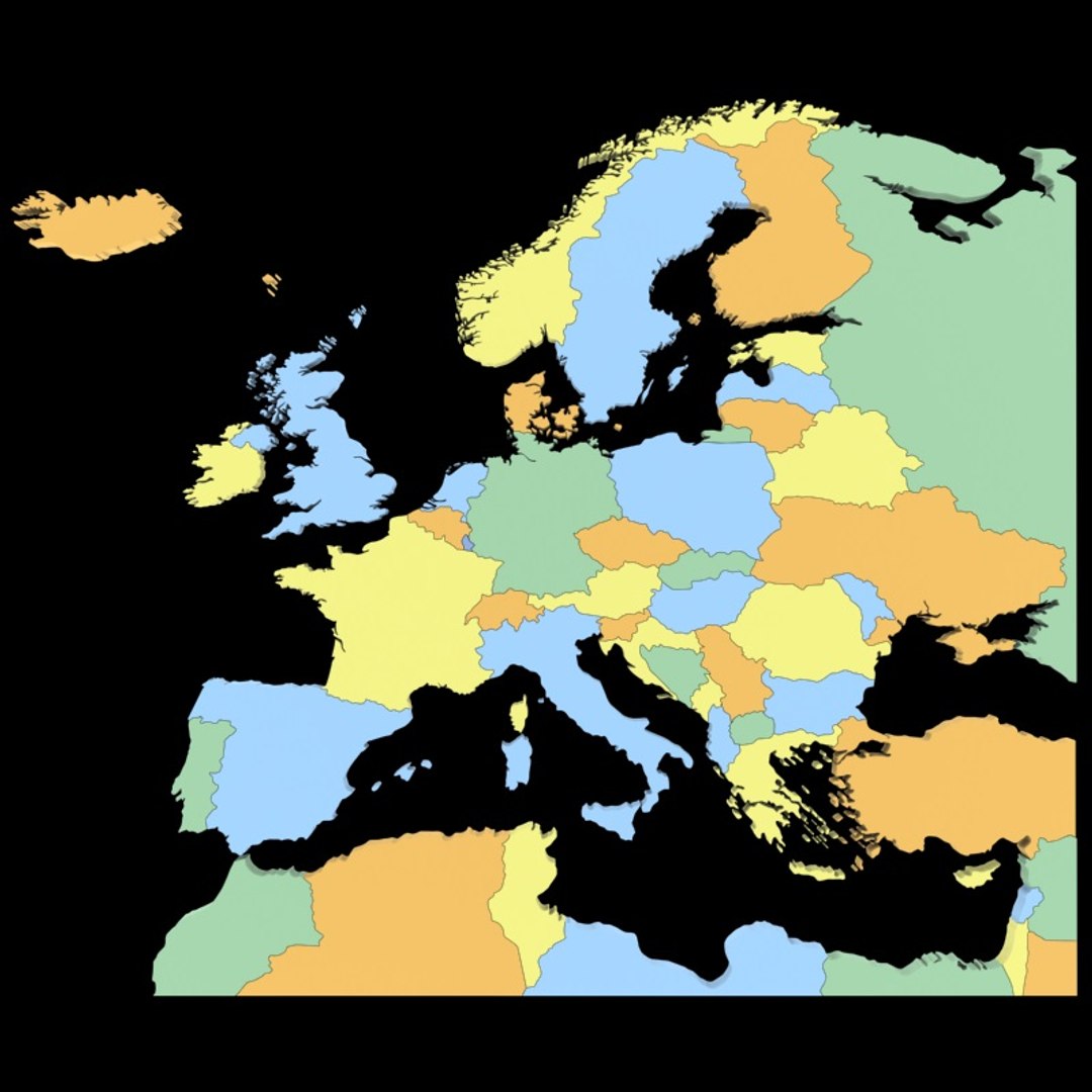 Europe European Model - TurboSquid 1298465