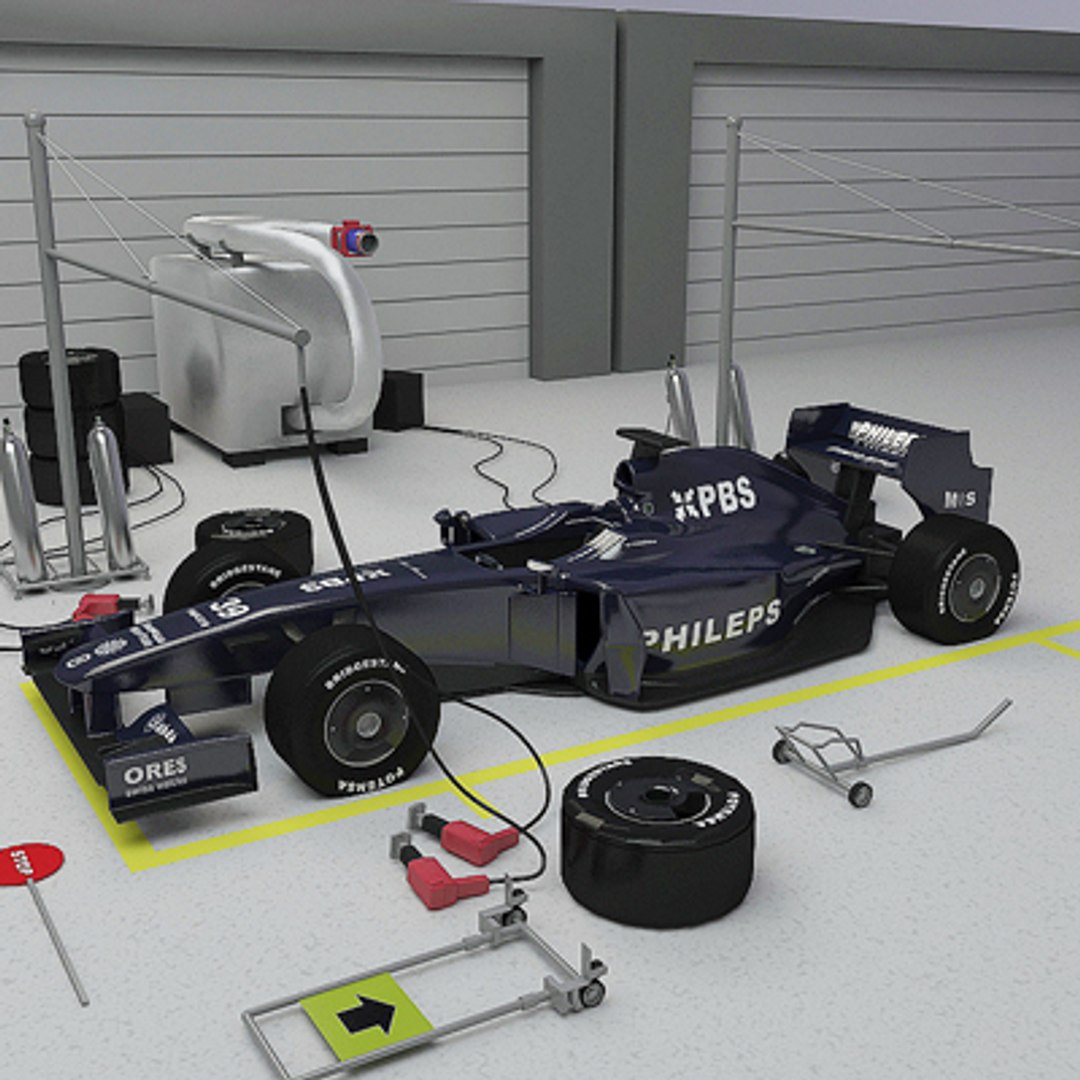 3d Williams F1 Model