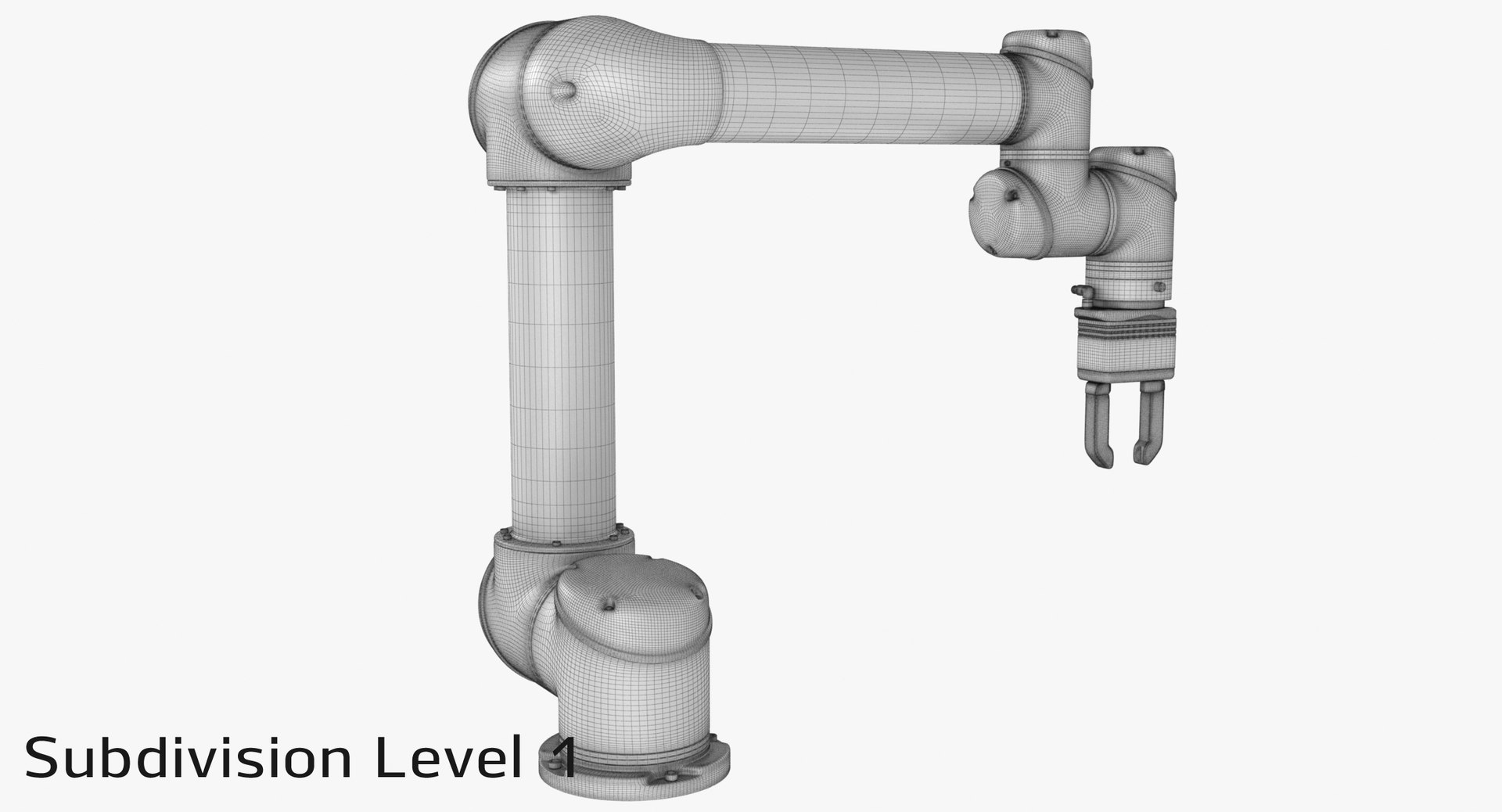 3D universal robotic arm gripper - TurboSquid 1393302